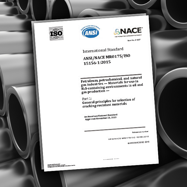 NACE MR0175 What Is NACE ISO 15156 CRA